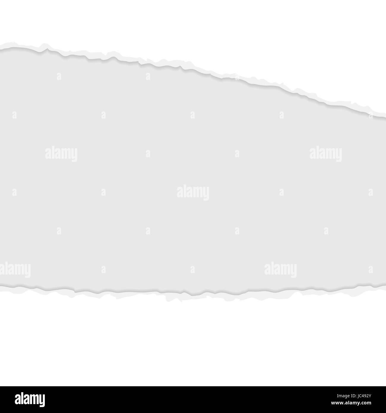 vector of ripped open paper colored white Stock Photo - Alamy