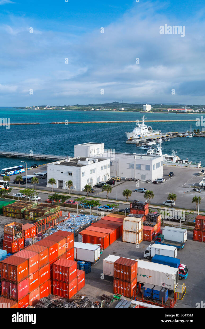 the small container port at Ishigaki, Okinawa, Japan Stock Photo - Alamy