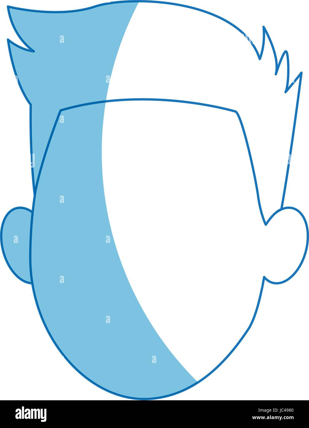 default face head man male character image Stock Vector Image & Art - Alamy