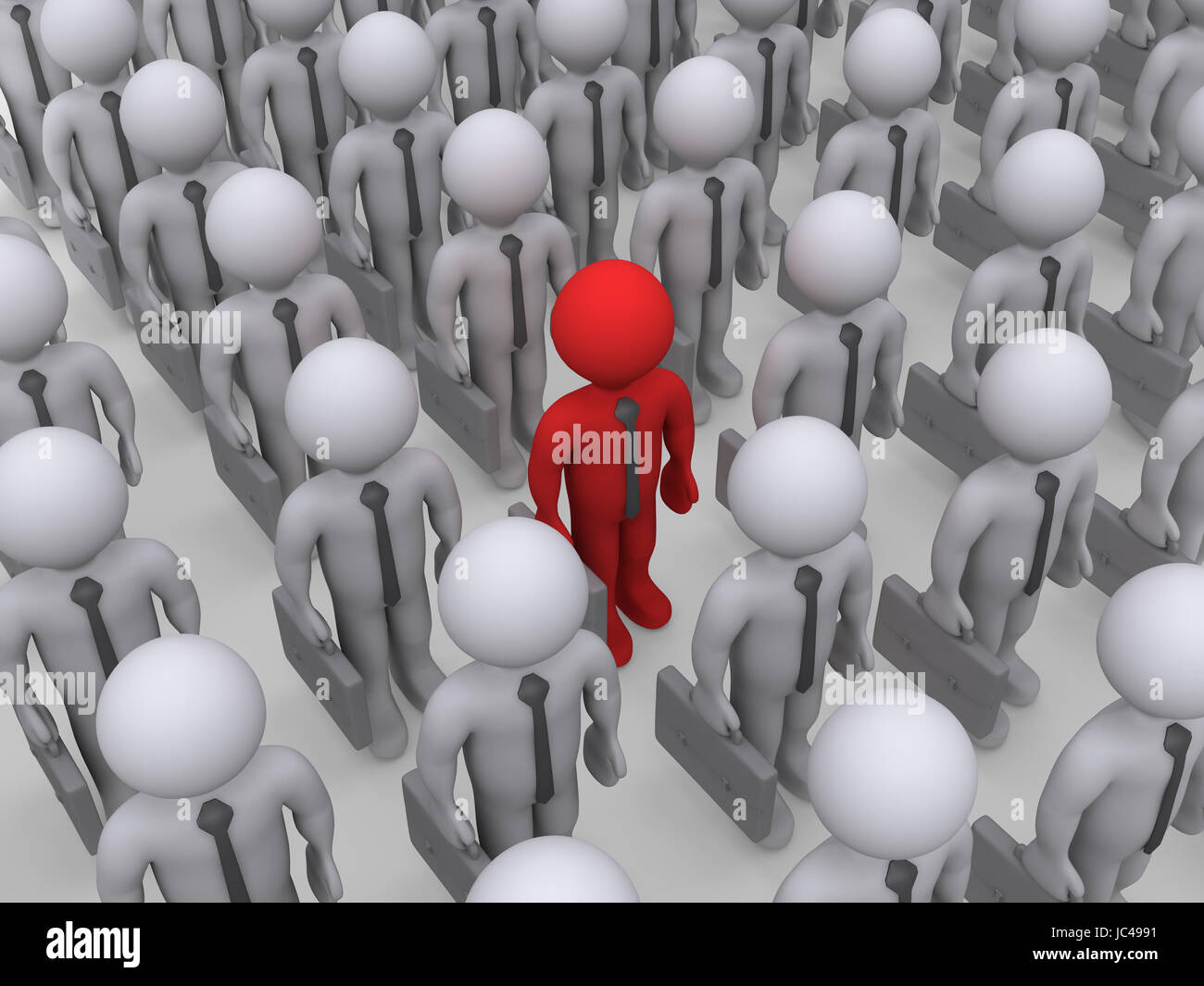 Different colored 3d people hi-res stock photography and images - Alamy