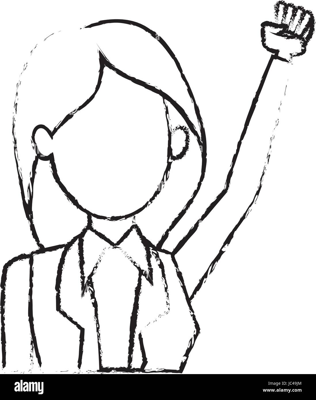 female political candidate election character Stock Vector Image & Art ...