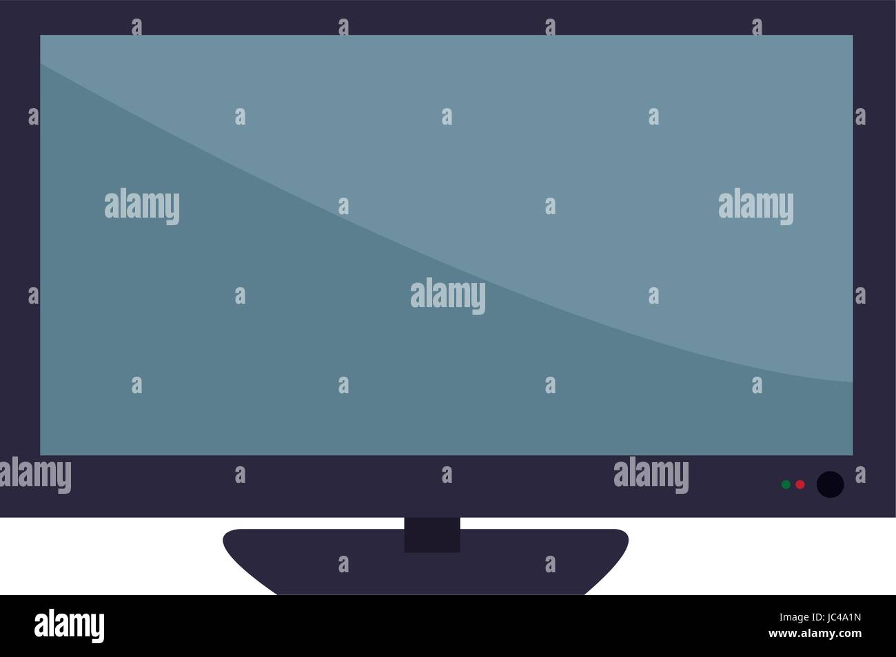 television screen plasma technology wireless icon Stock Vector Image ...