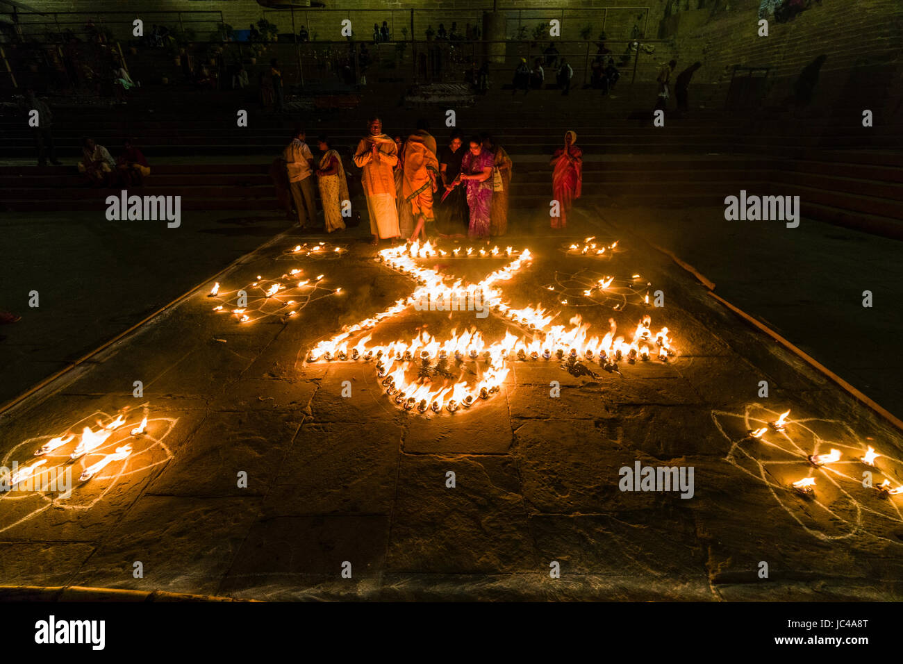 Ritual at night hi-res stock photography and images - Alamy