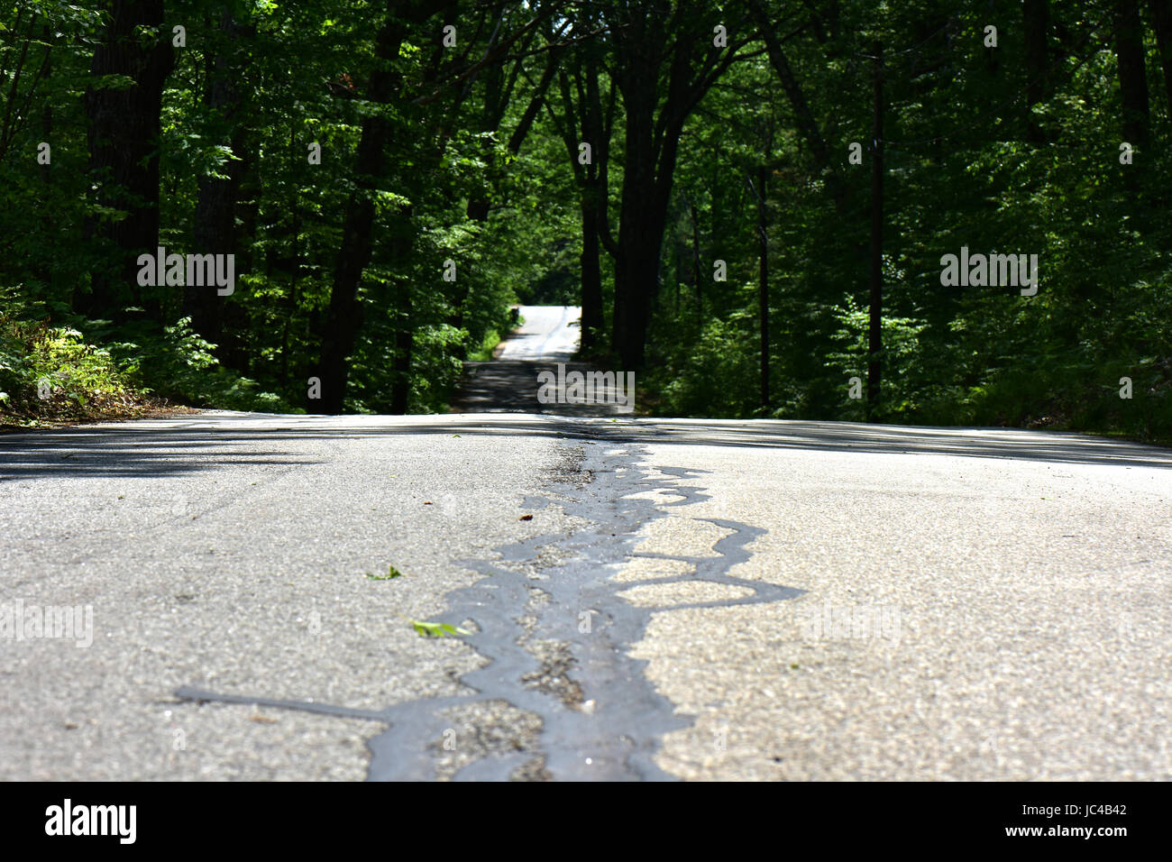 Country roads map hi-res stock photography and images - Alamy