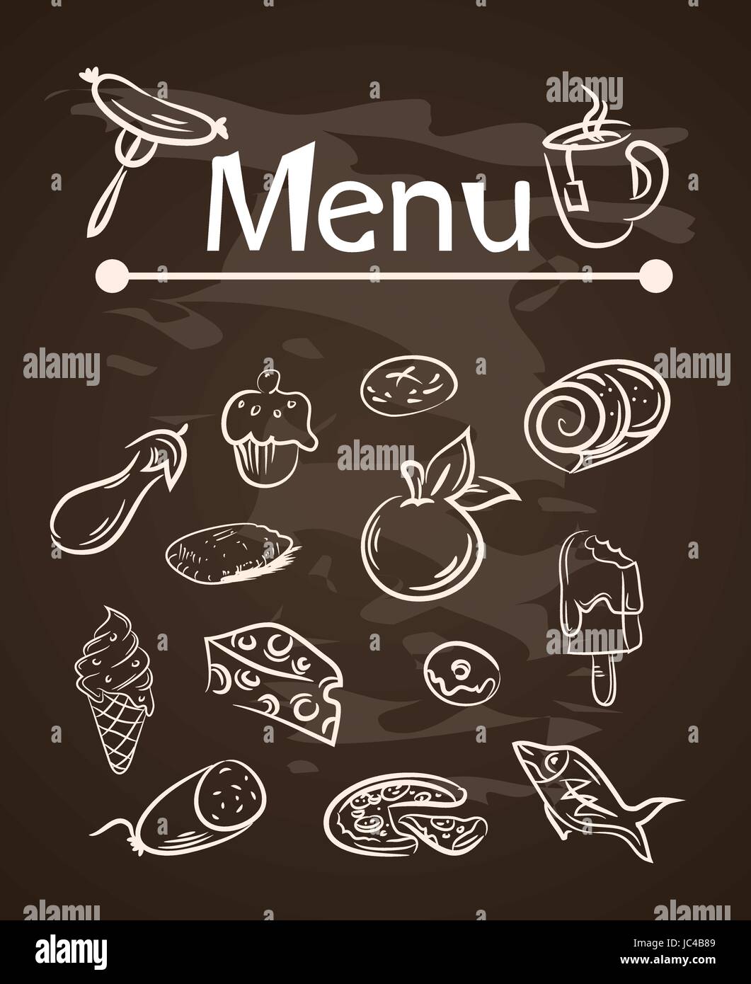 Menu elements hi-res stock photography and images - Alamy