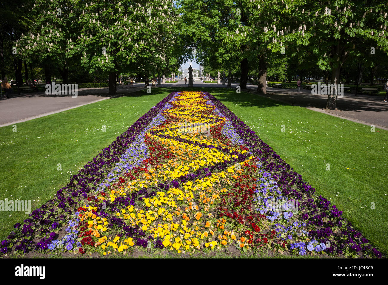 Poland park flowers hi-res stock photography and images - Alamy