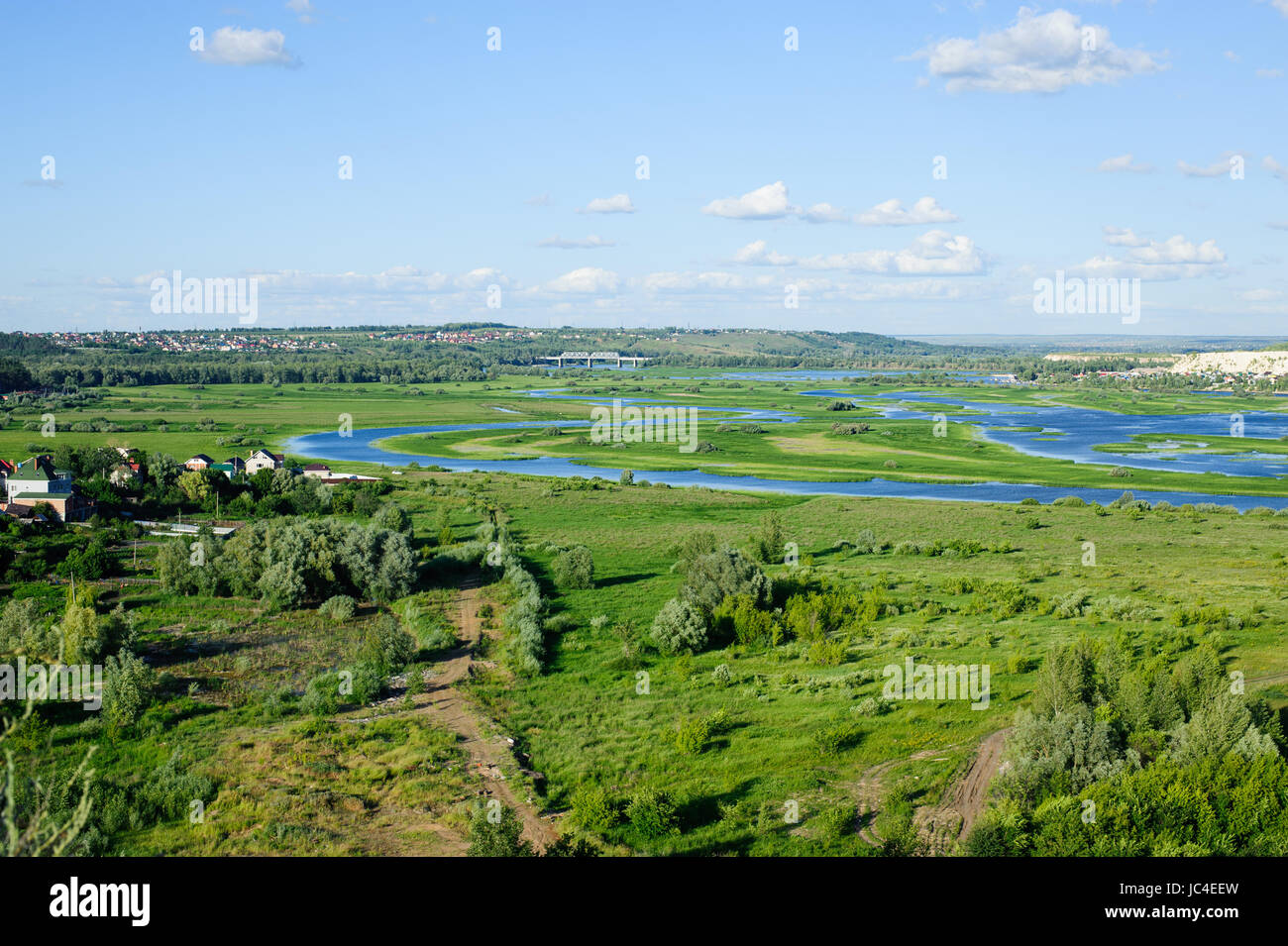 Rural russian landscape hi-res stock photography and images - Alamy