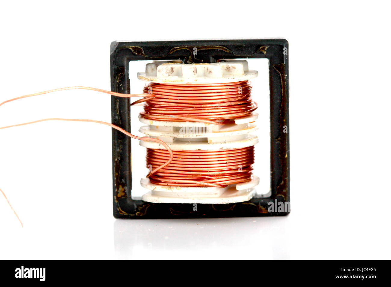 Small device Transformer on white background,image of a Stock Photo - Alamy