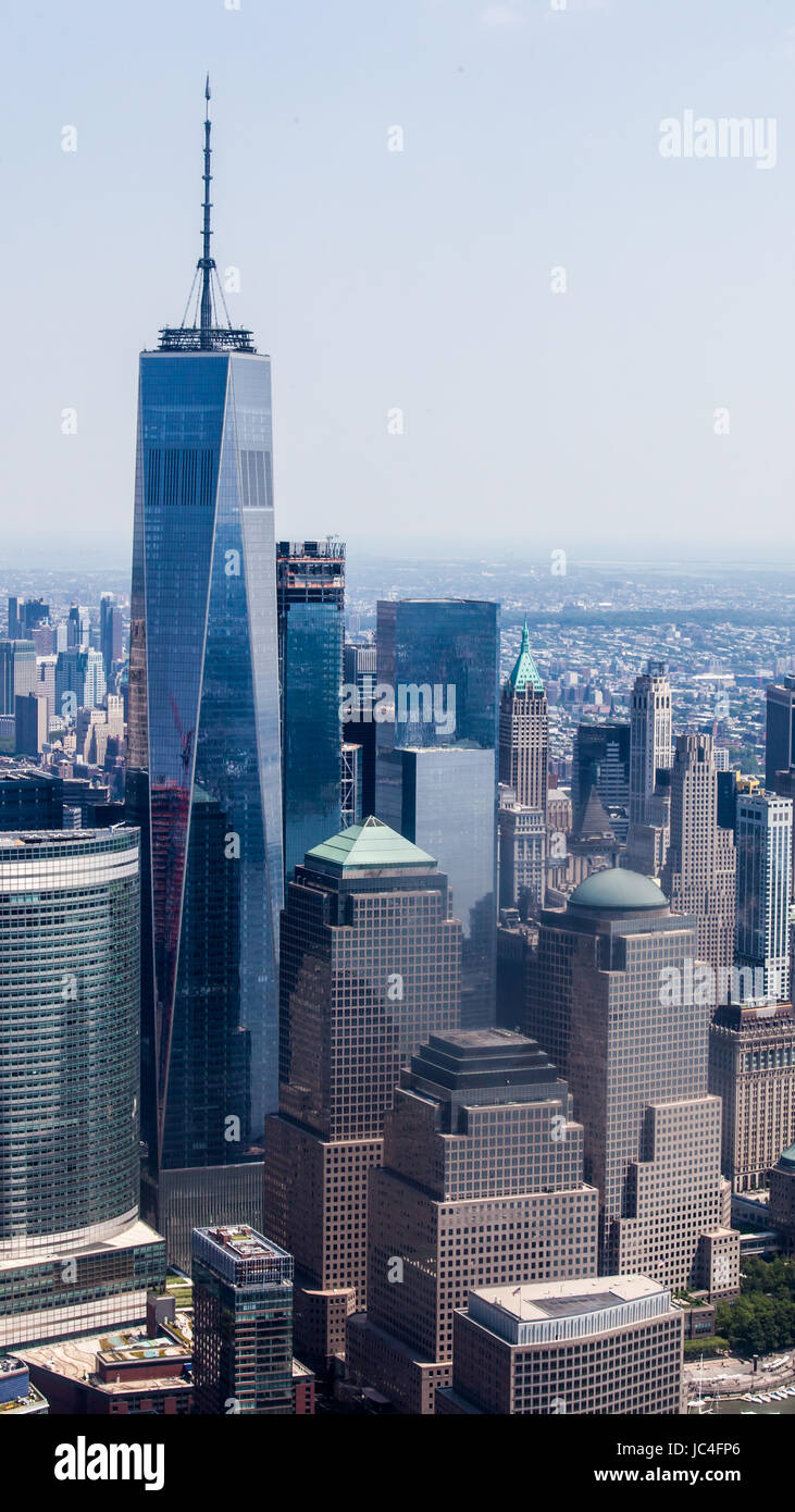 Manhattan Freedom Tower, One World Trade Center Stock Photo - Alamy