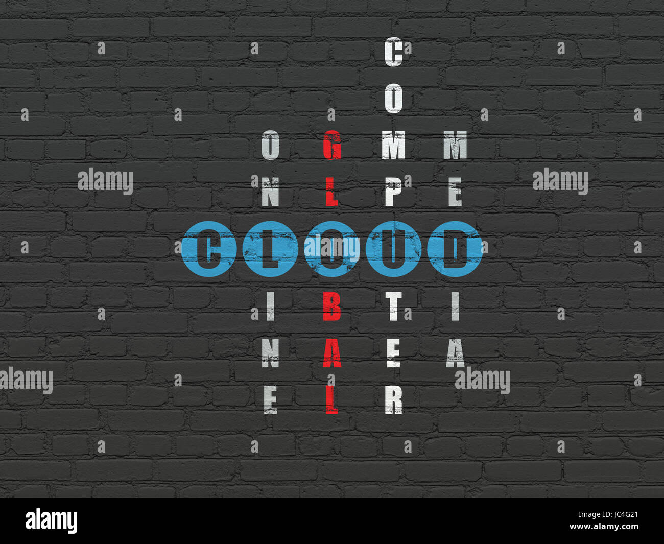 Crossword puzzle word cloud concept hi-res stock photography and images ...