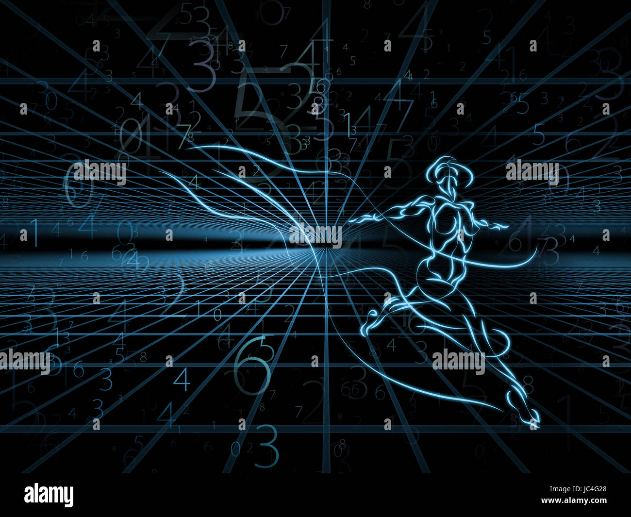 Geometry of Man series. Interplay of Human line drawing, math, geometry ...