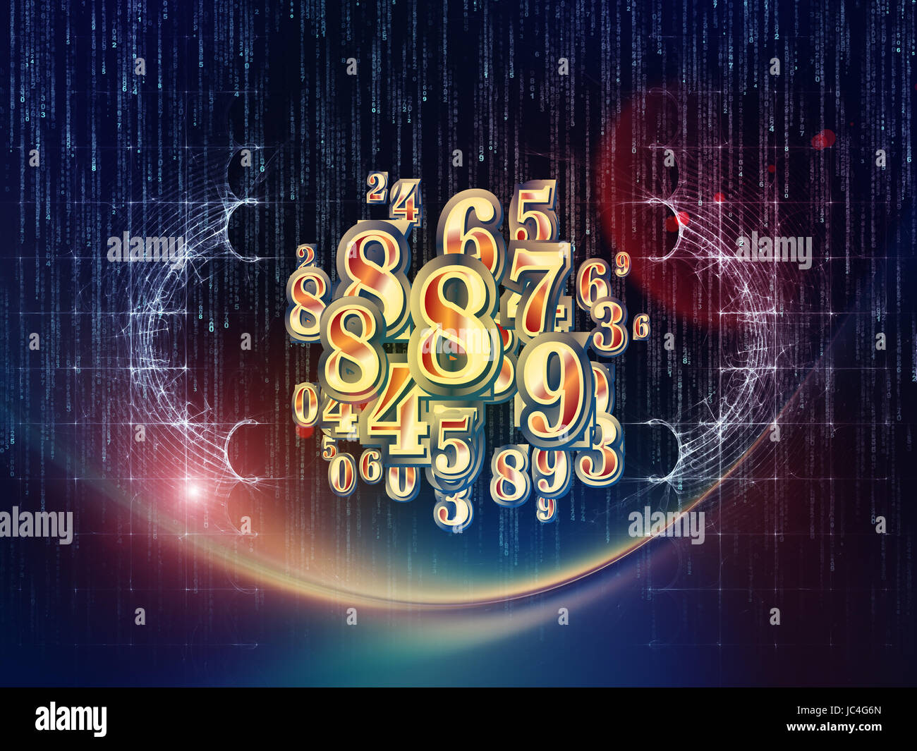 Space Geometry series. Backdrop design of Math, geometry and design ...