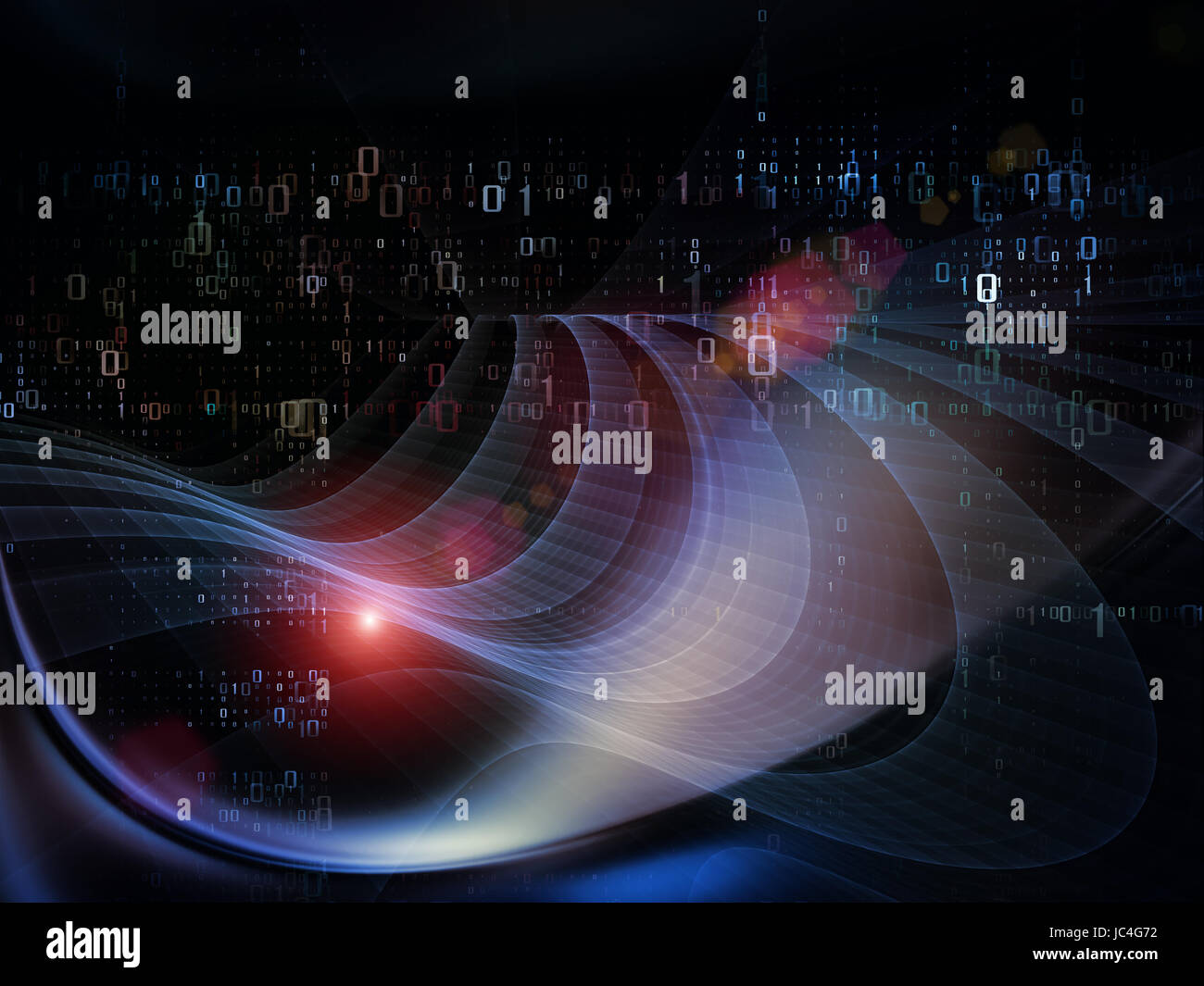 Space Geometry series. Artistic background made of Math, geometry and ...