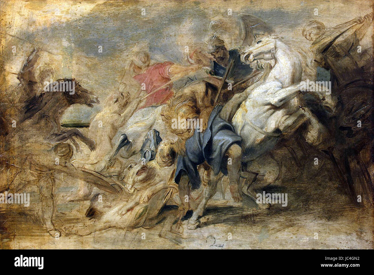 Peter Paul Rubens - Lion Hunt Stock Photo - Alamy