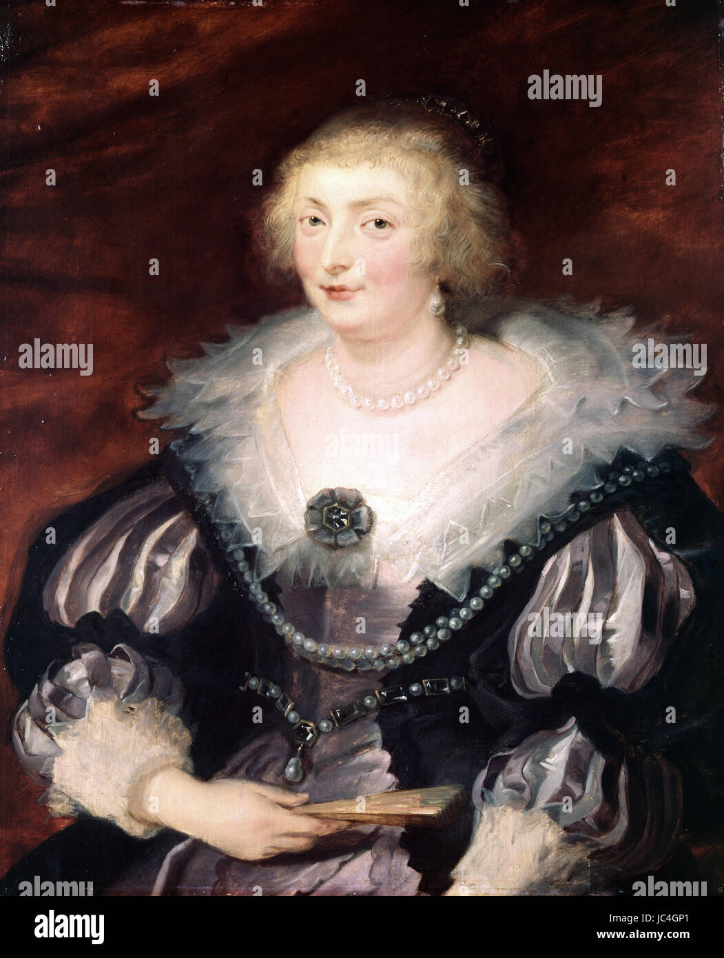 Peter Paul Rubens - Portrait of a Lady Stock Photo - Alamy