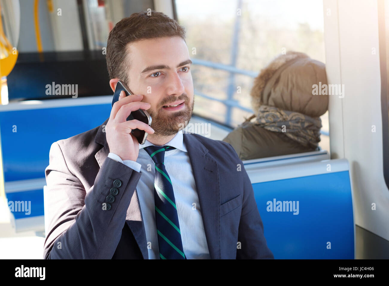 Mobile commuting hi-res stock photography and images - Alamy