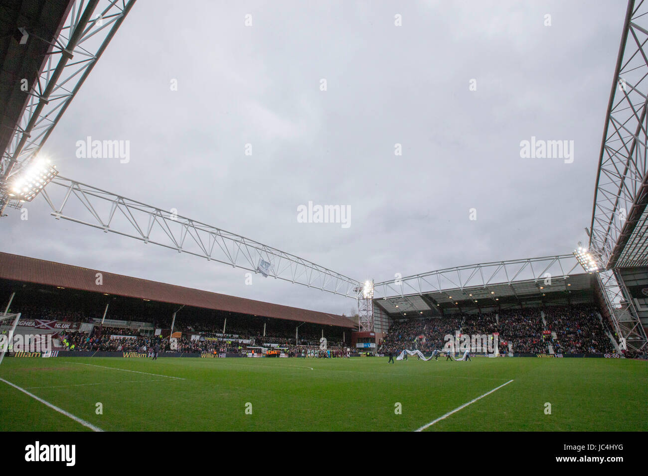 Hibs football ground hi-res stock photography and images - Alamy
