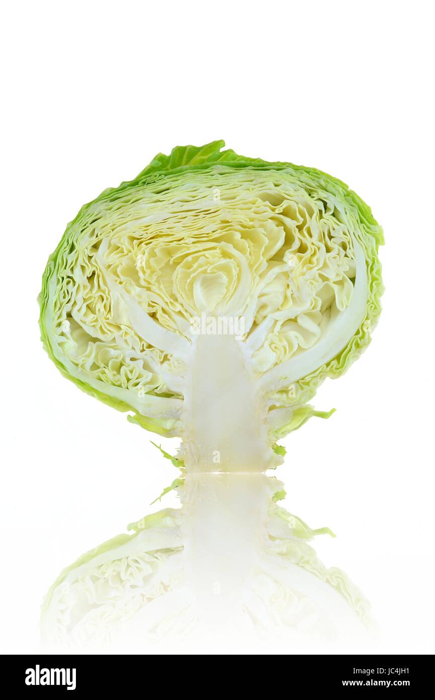 A close up shot of a garden cabbage Stock Photo - Alamy