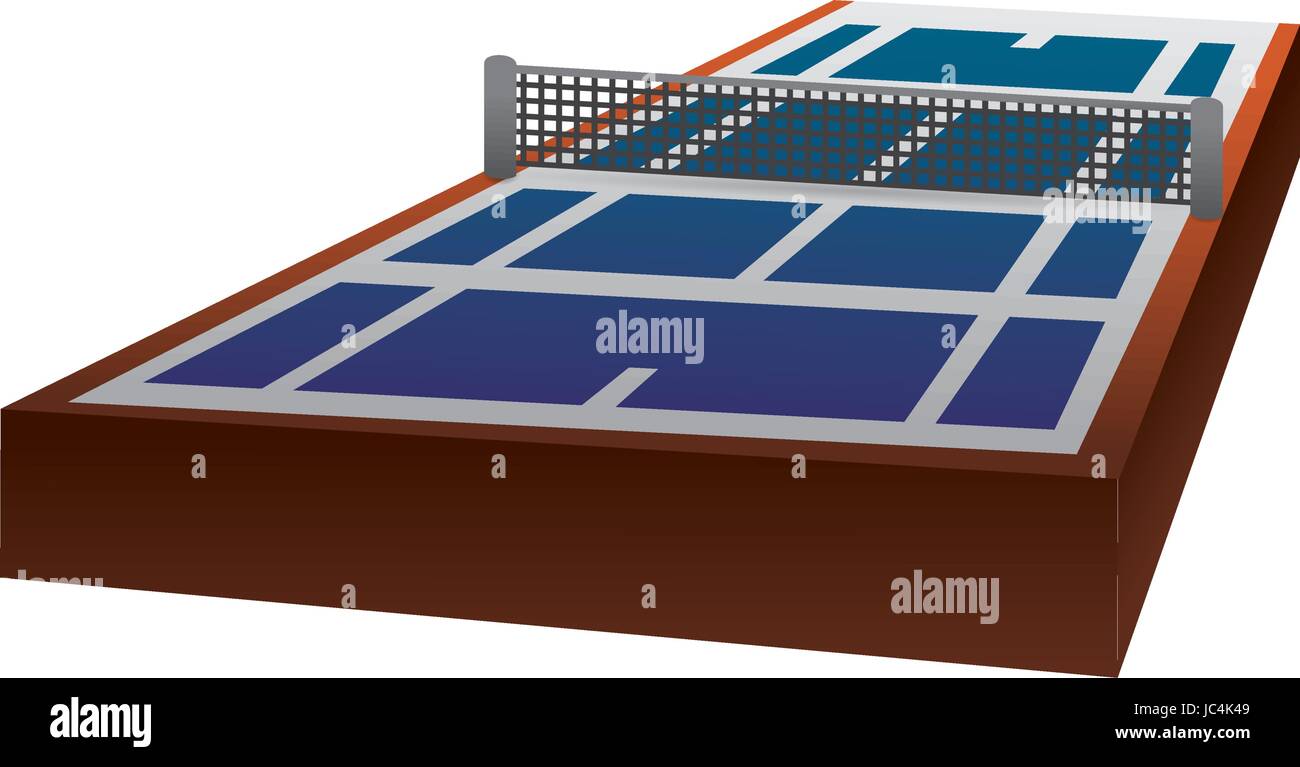 Tennis court field Stock Vector Image & Art - Alamy