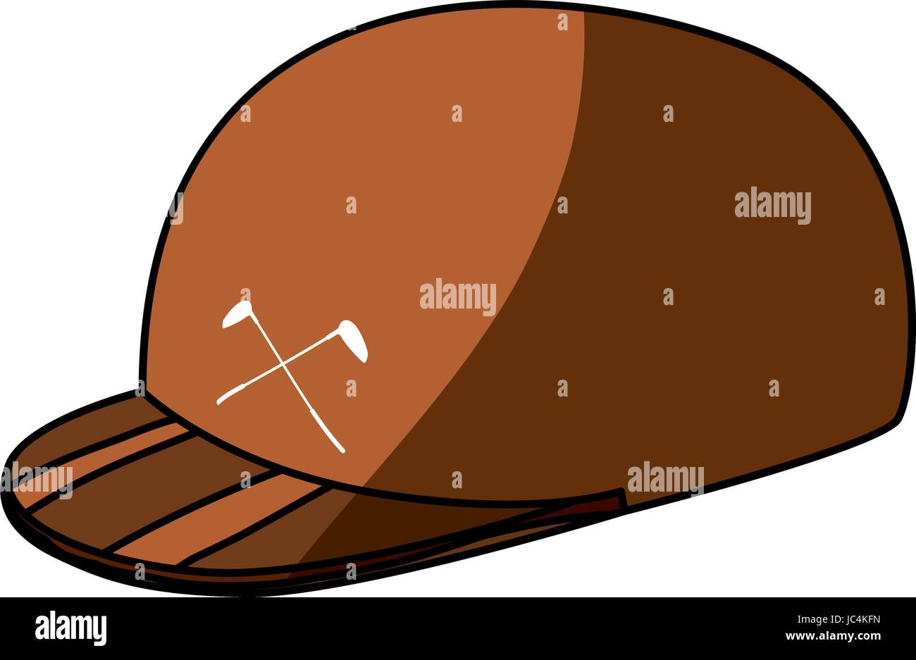 Golf sport hat cap Stock Vector Image & Art - Alamy