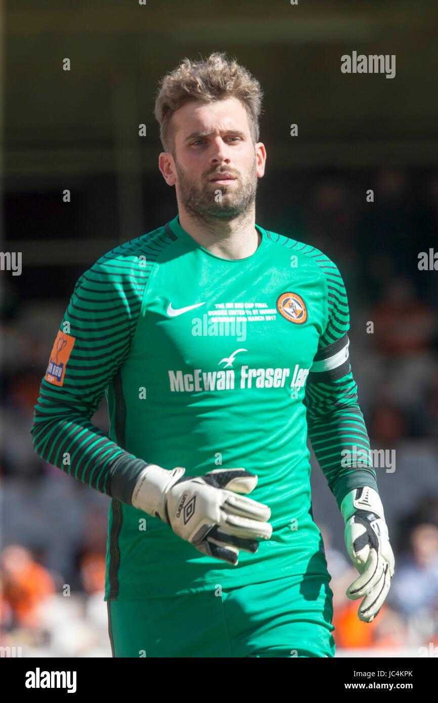 Dundee Utd Cammy Bell during the Irn Bru-Cup Final at Fir Park ...