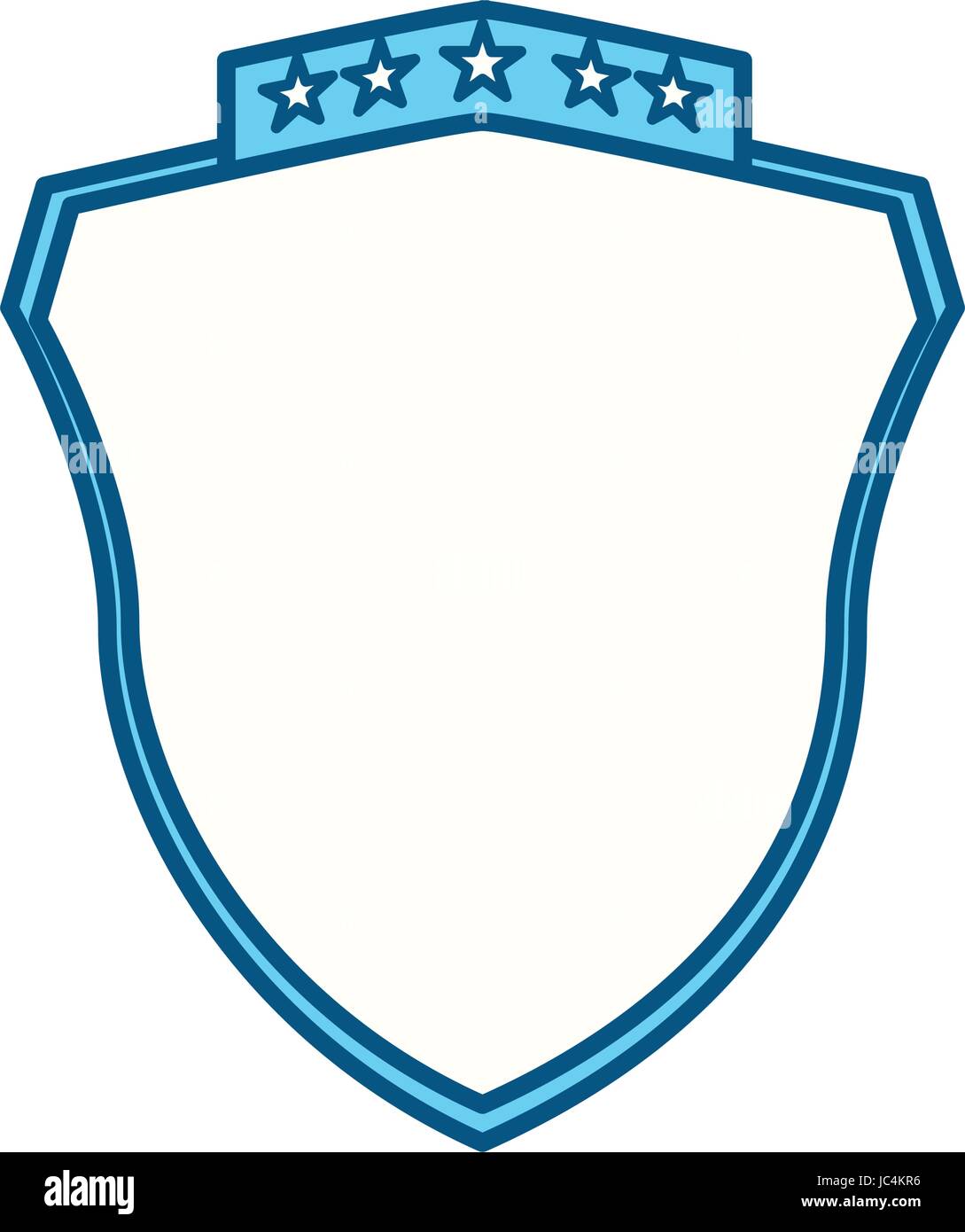 Badge shield symbol Stock Vector Image & Art - Alamy