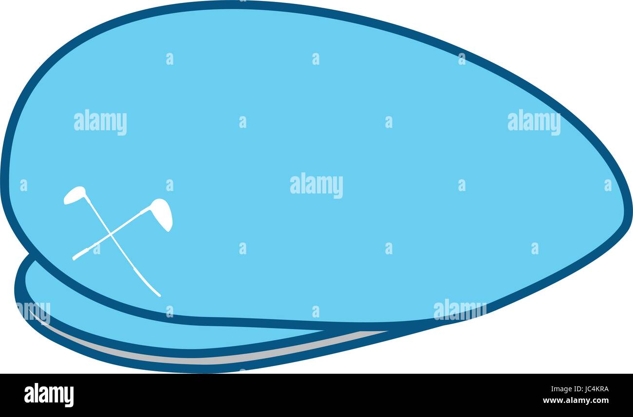 Golf visor icon Stock Vector Images - Alamy