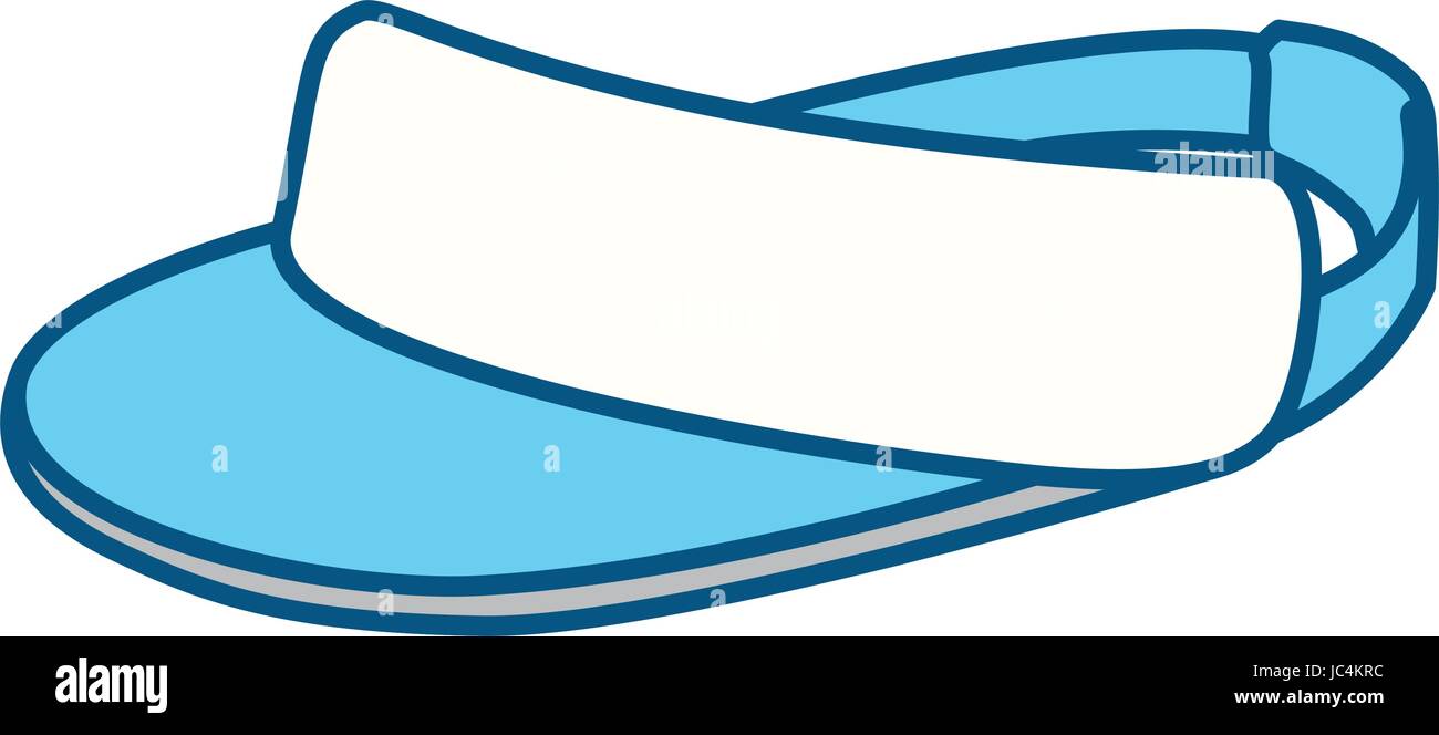 Golf visor icon Stock Vector Images - Alamy