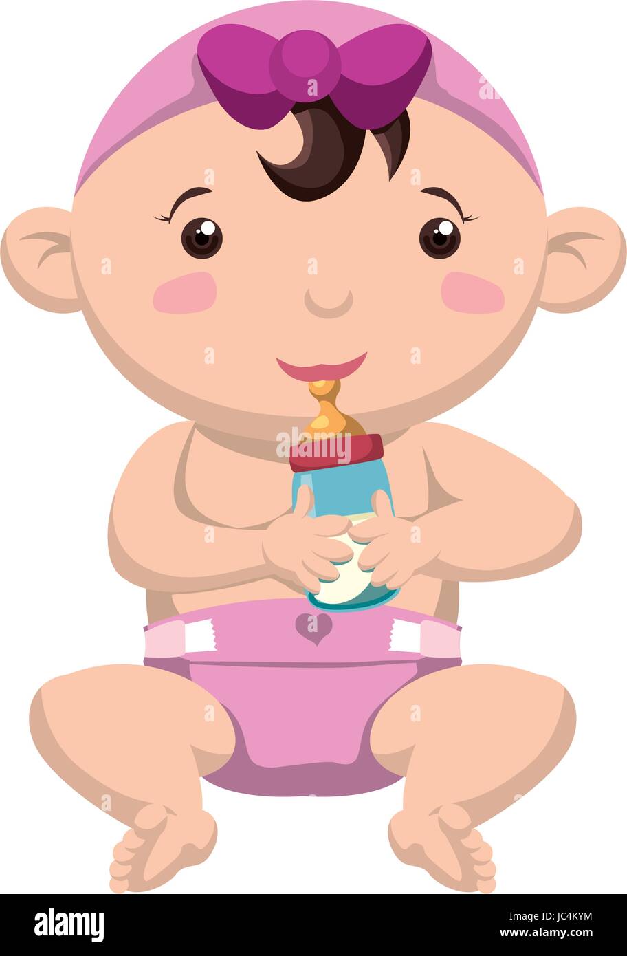 Cute baby cartoon Stock Vector Image & Art - Alamy