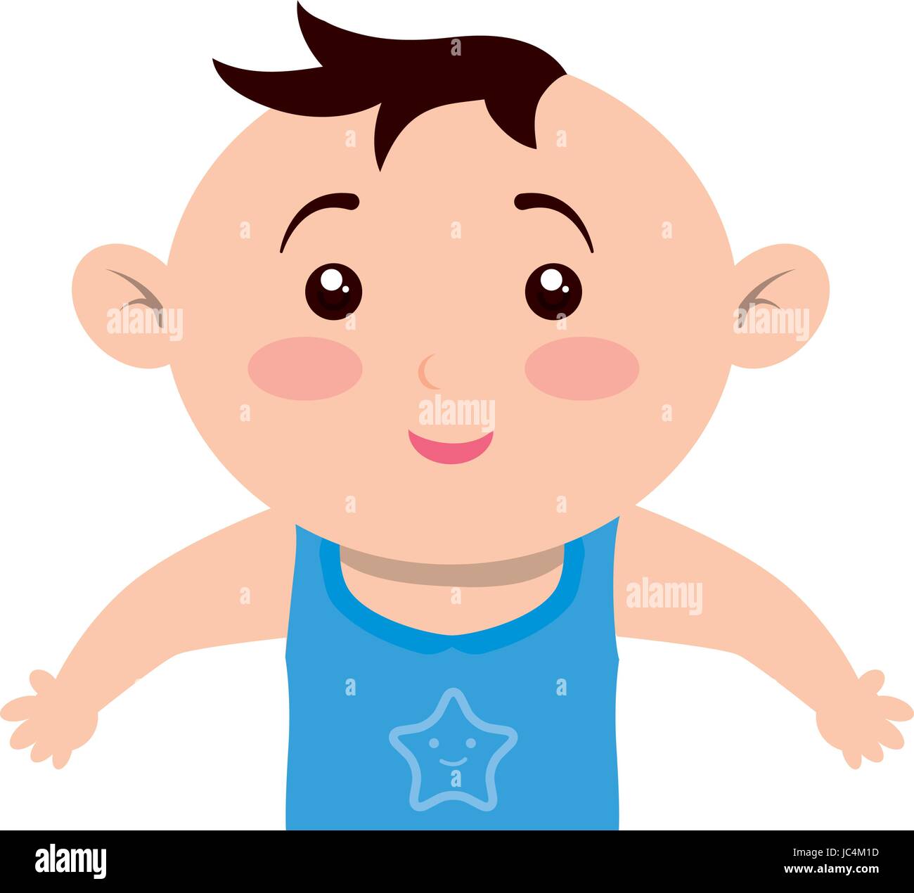 Cute baby cartoon Stock Vector Image & Art - Alamy