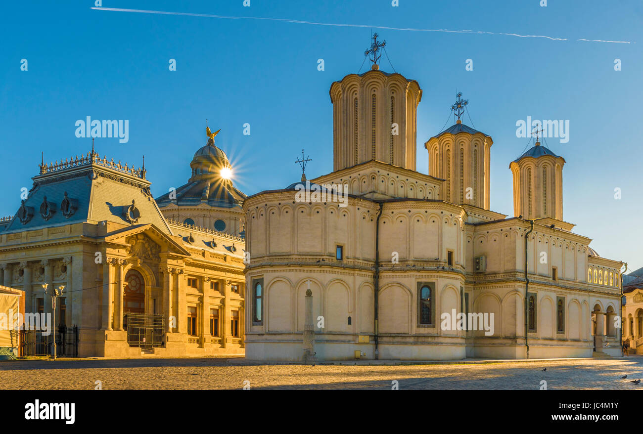 Patriarchal cathedral, Bucharest city, Romania Stock Photo - Alamy