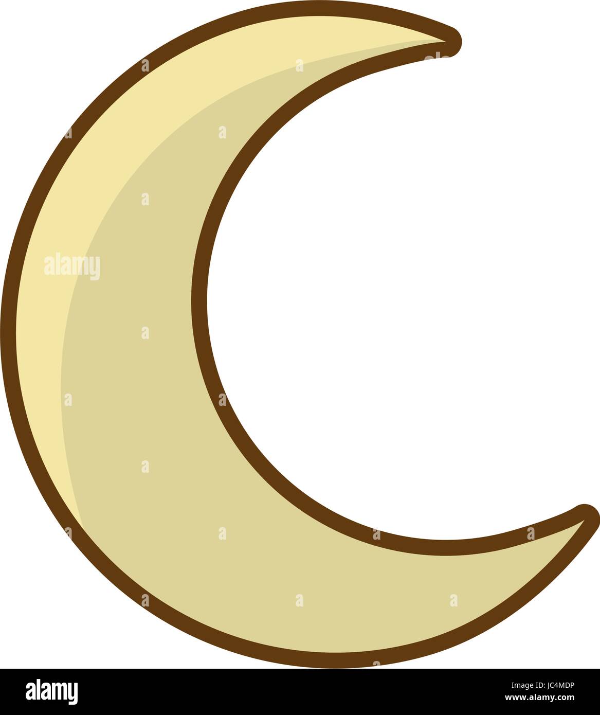 Moon cute cartoon Stock Vector Image & Art - Alamy
