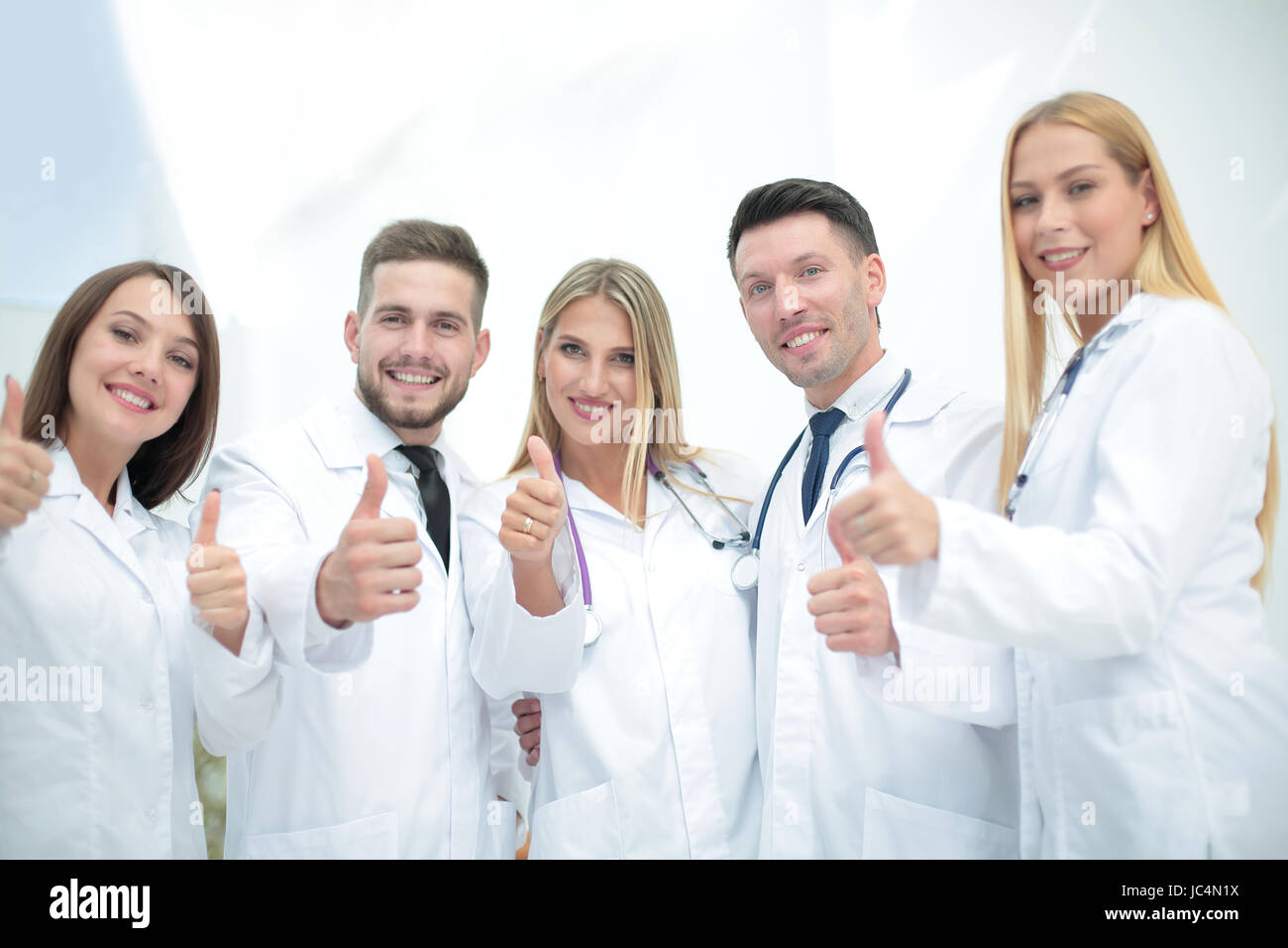 Happy doctors hi-res stock photography and images - Alamy