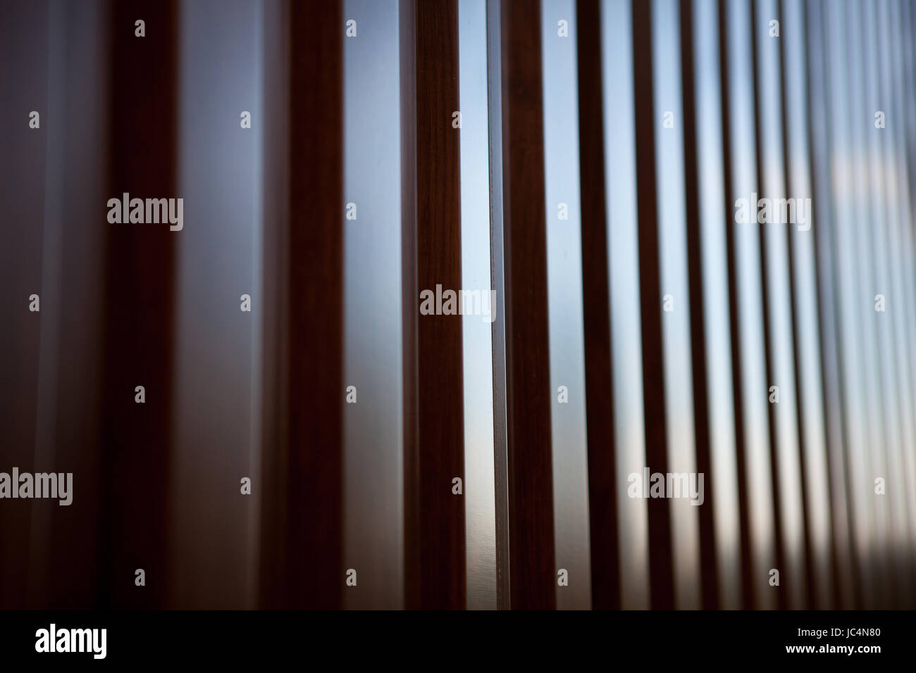 Galvanized steel fence hi-res stock photography and images - Alamy