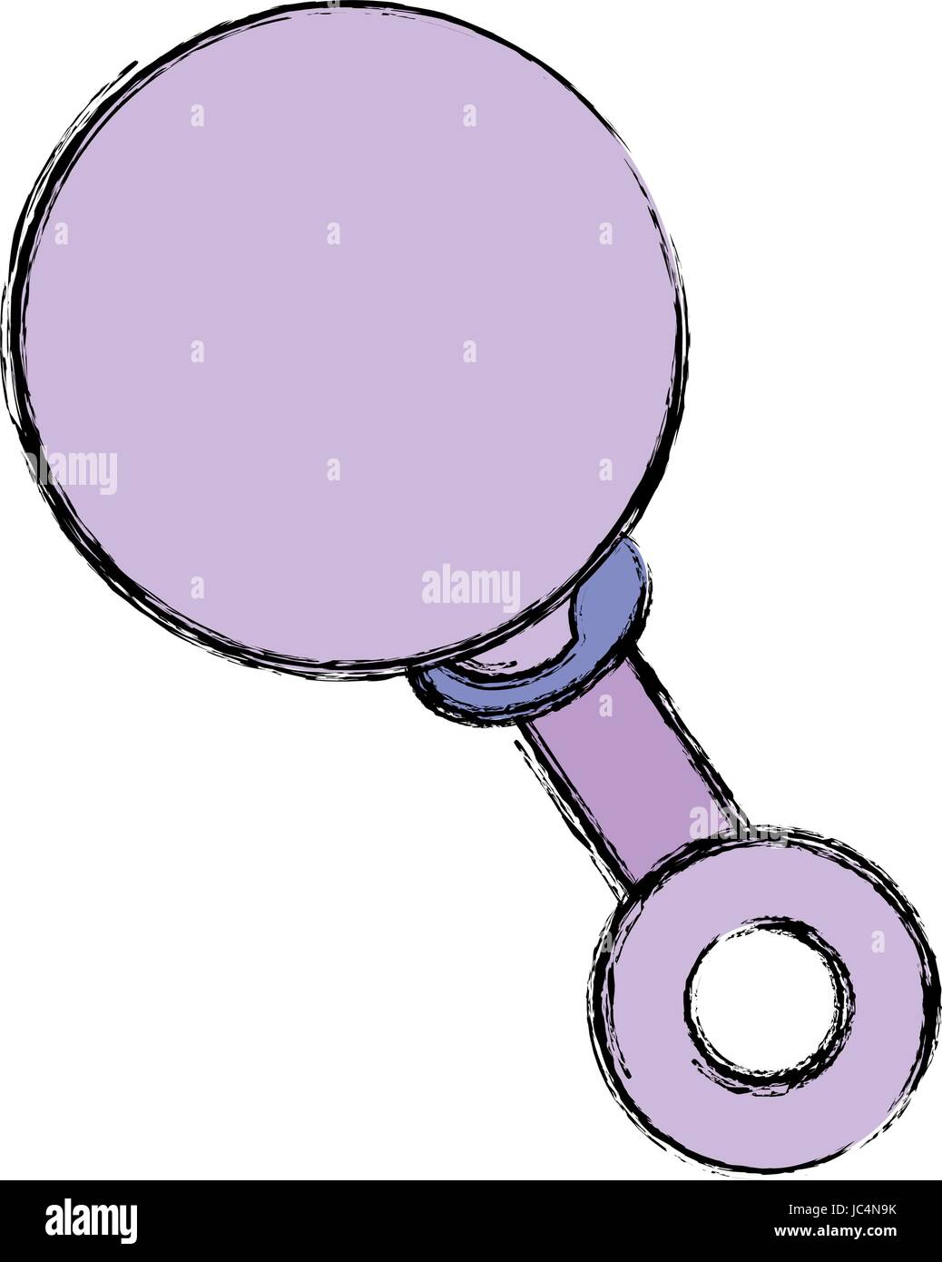 Baby rattle sketch hi-res stock photography and images - Alamy