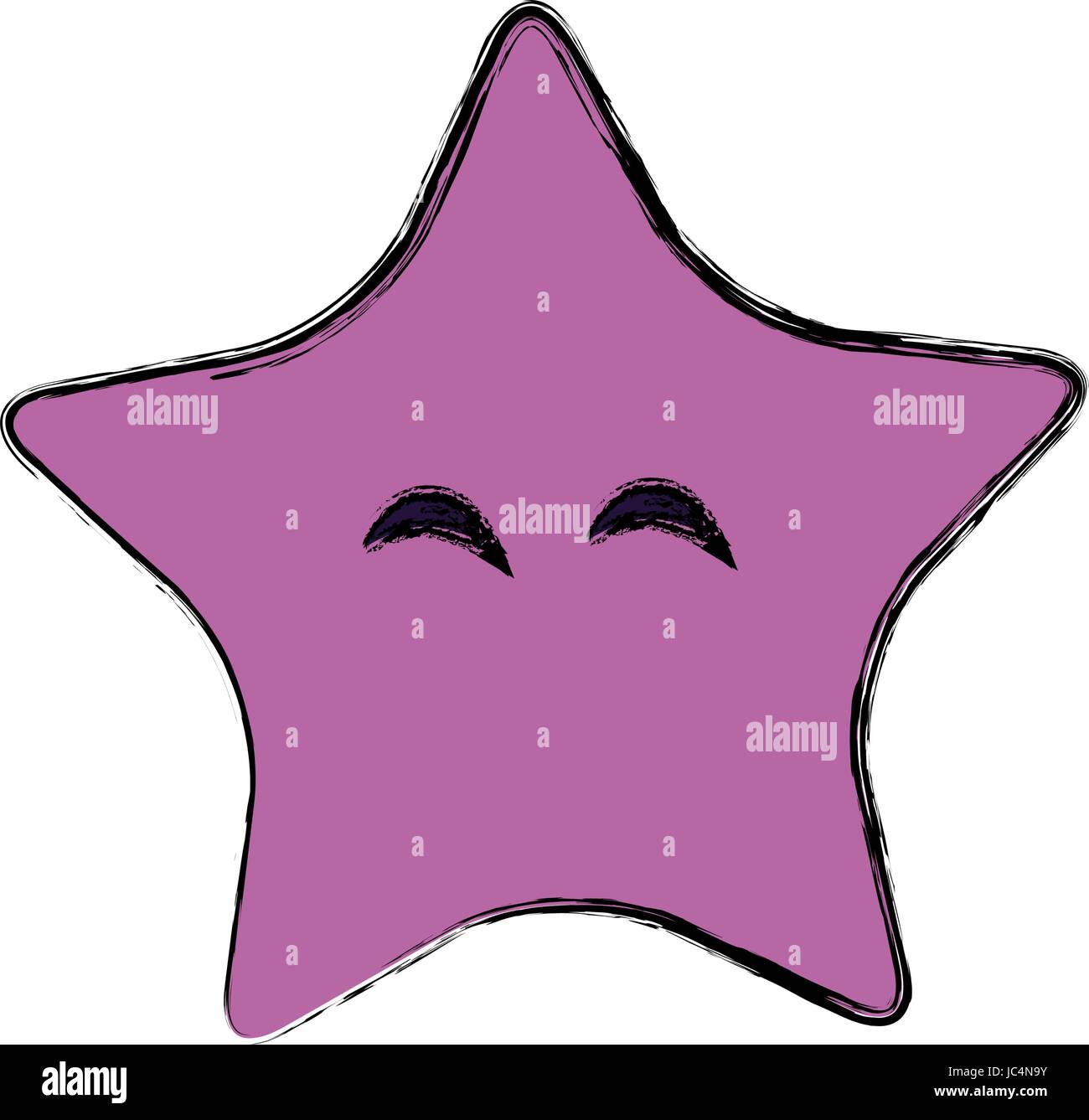 Star cute cartoon Stock Vector Image & Art - Alamy