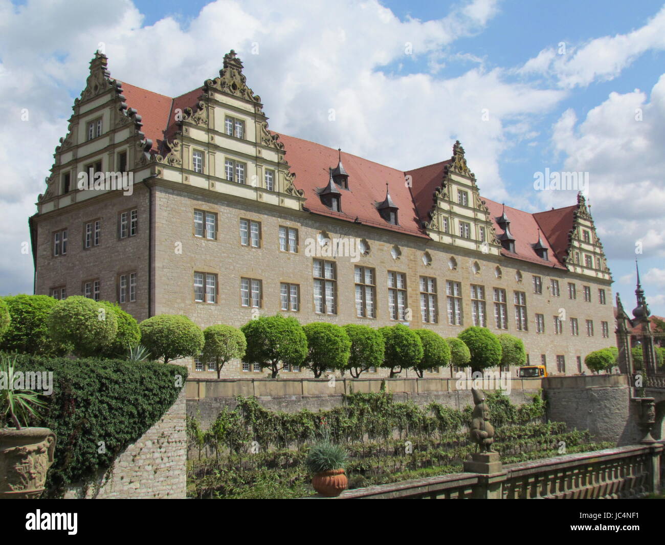 Weikersheim Castle/Hohenlohe in Nordwuerttemberg Stock Photo - Alamy