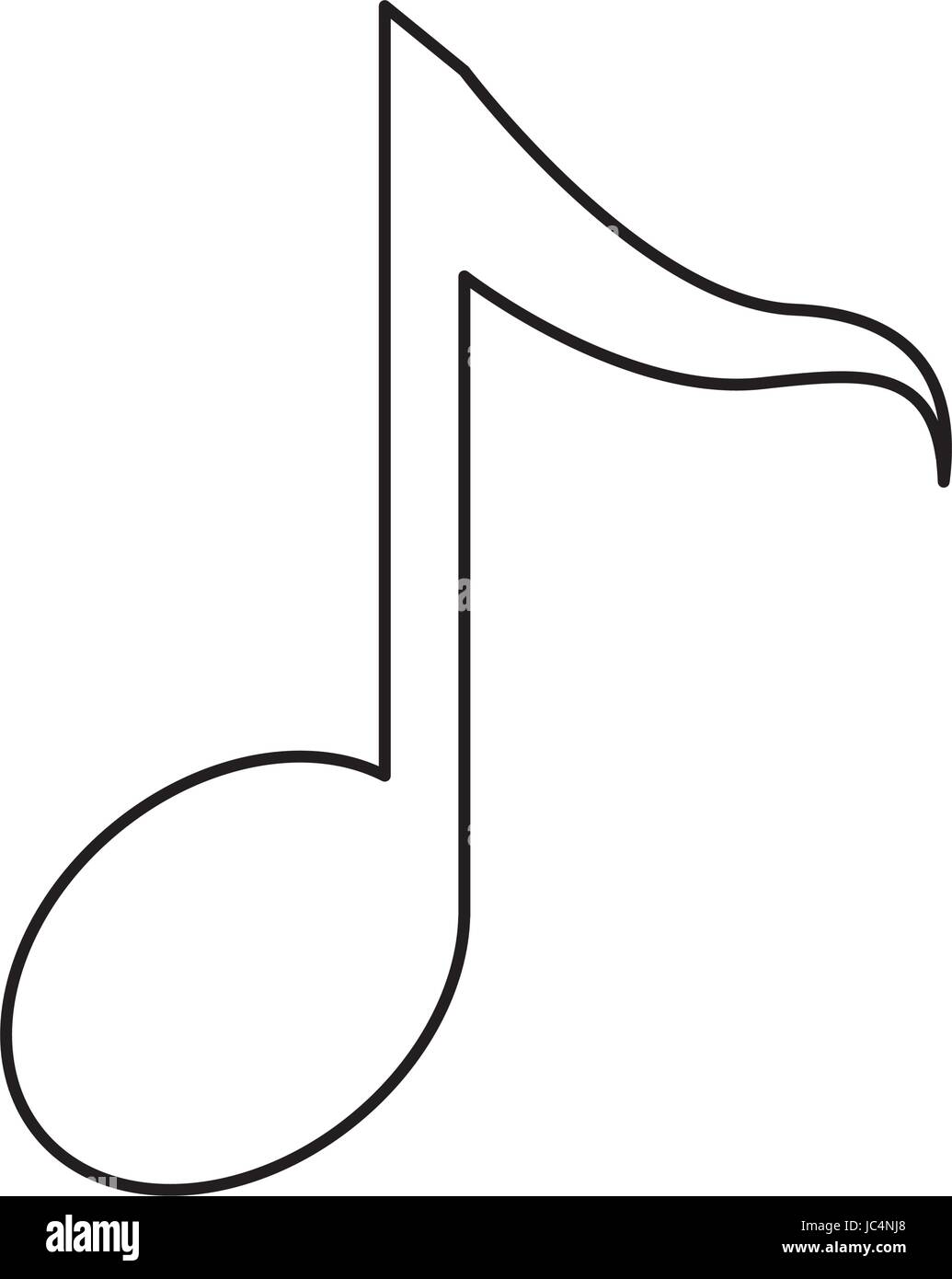 Music note symbol Stock Vector Image & Art - Alamy