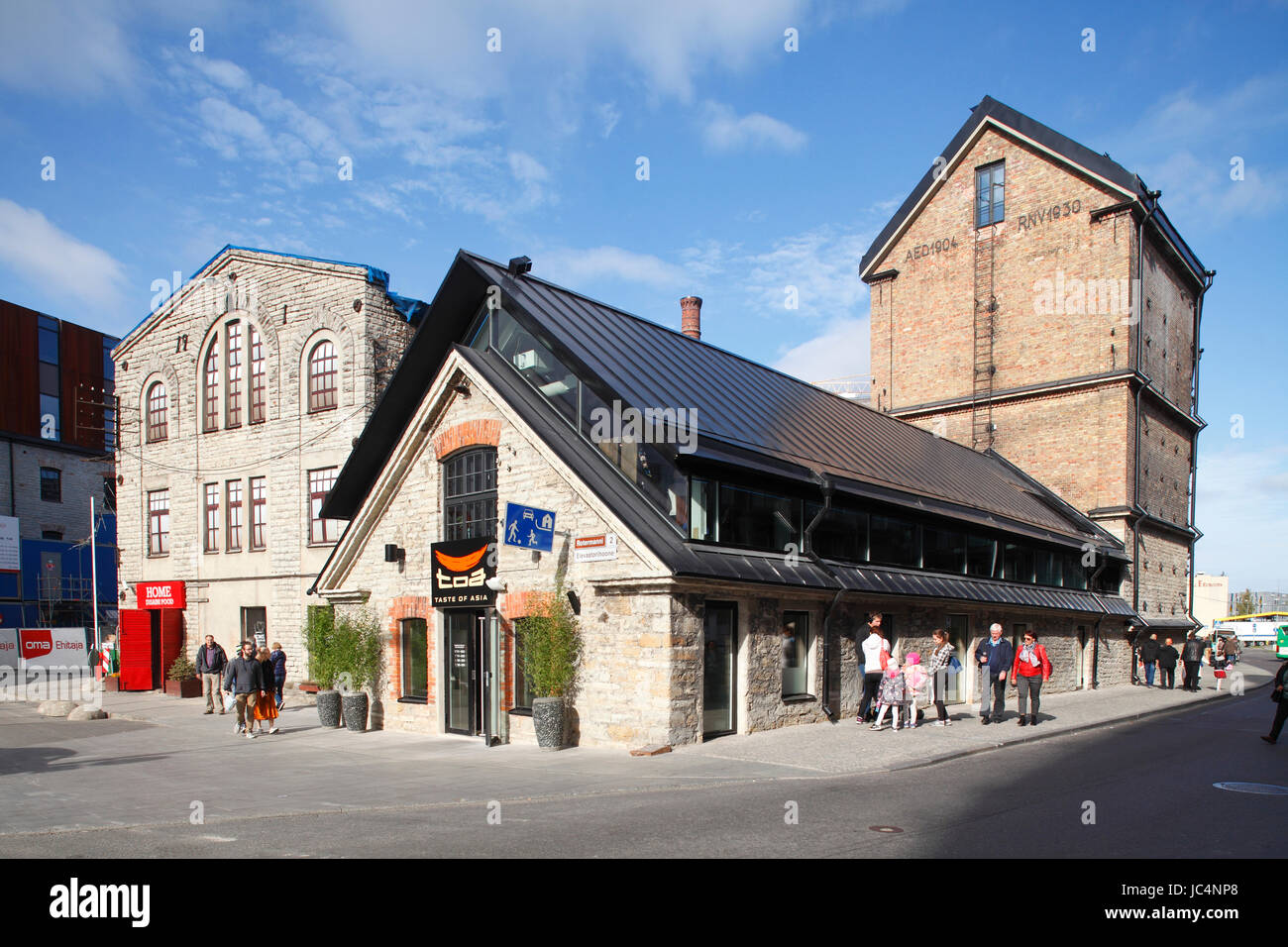 Modern Buildings in Rotermann quarter, Tallinn , Estonia, Baltic States ...