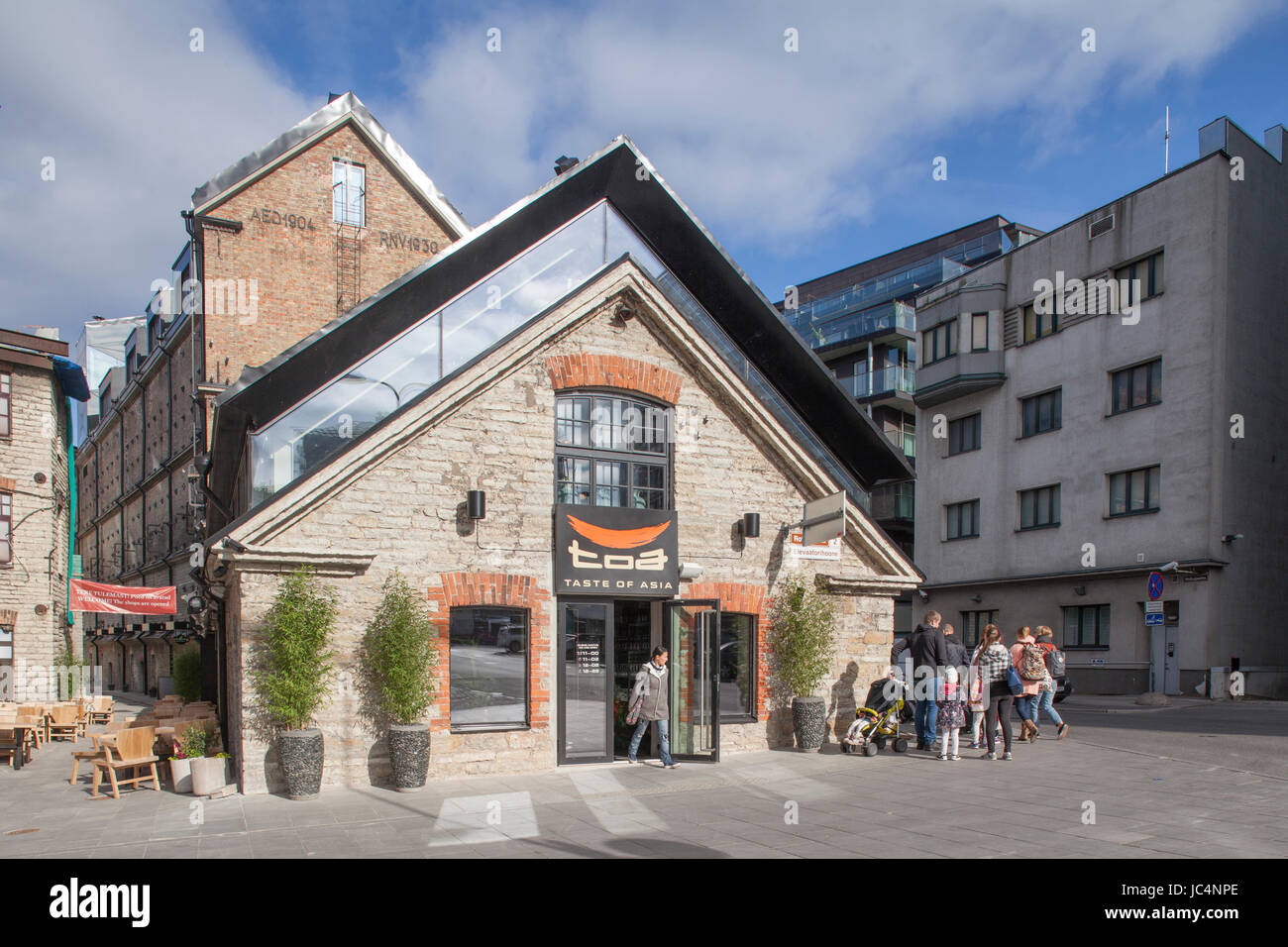 Modern Buildings in Rotermann quarter, Tallinn , Estonia, Baltic States ...