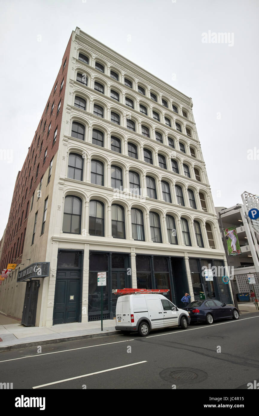 cast-iron building center city Philadelphia USA Stock Photo - Alamy