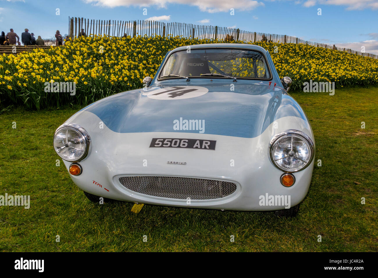 1959 Austin Healey Sebring Sprite on static display at the Goodwood ...