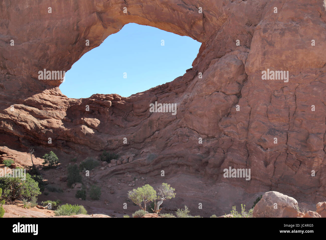the south window in arches national park utah Stock Photo - Alamy