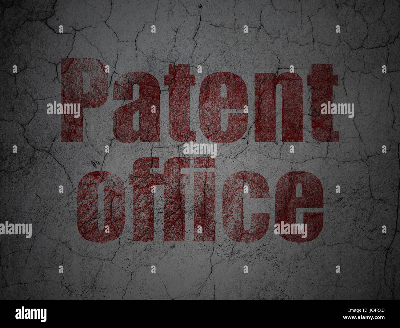 Law concept: Patent Office on grunge wall background Stock Photo - Alamy