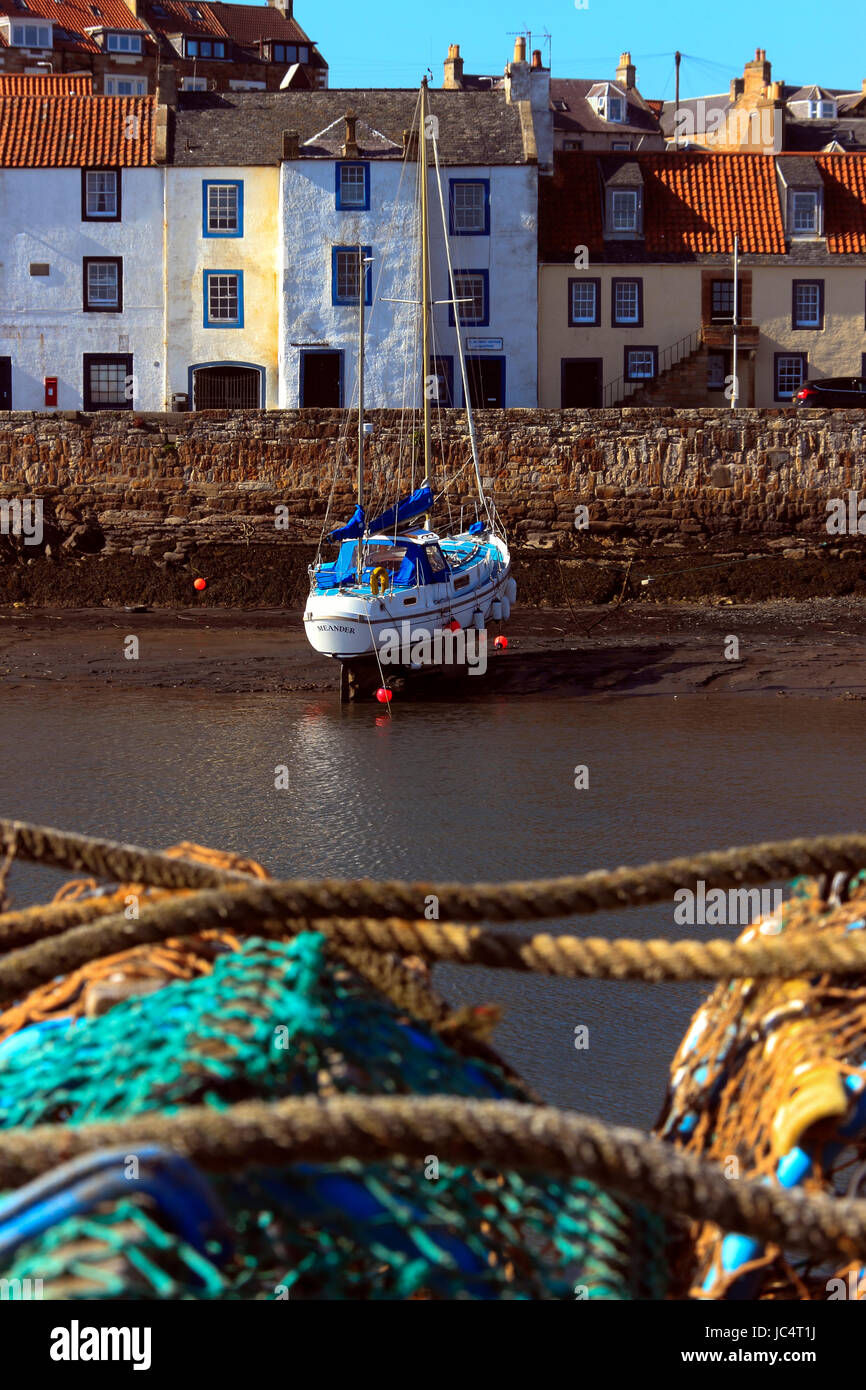 Fishing village of St Monans, Scotland, UK Stock Photo - Alamy