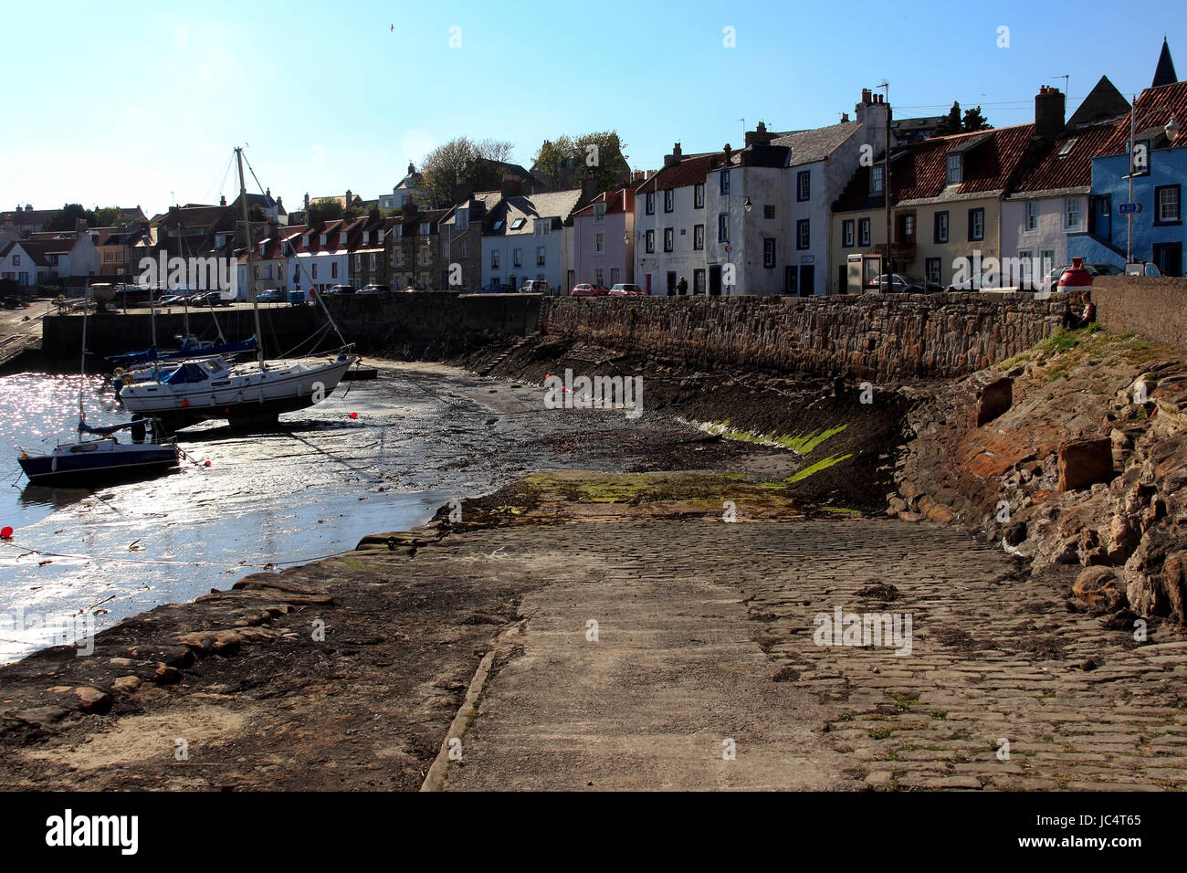 Fishing village of St Monans, Scotland, UK Stock Photo - Alamy