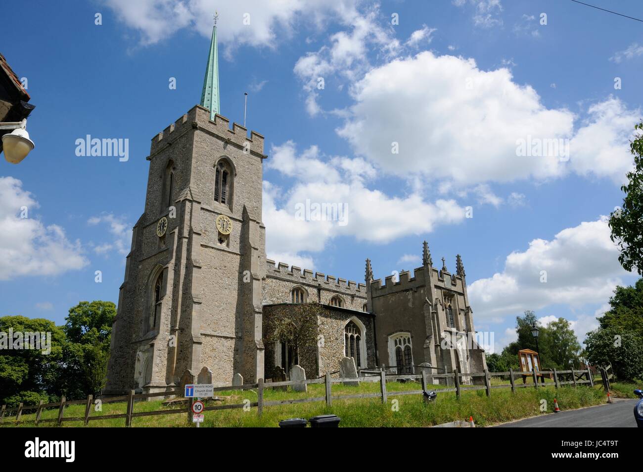 St Mary the Virgin Church,Braughing, Hertfordshire Stock Photo - Alamy