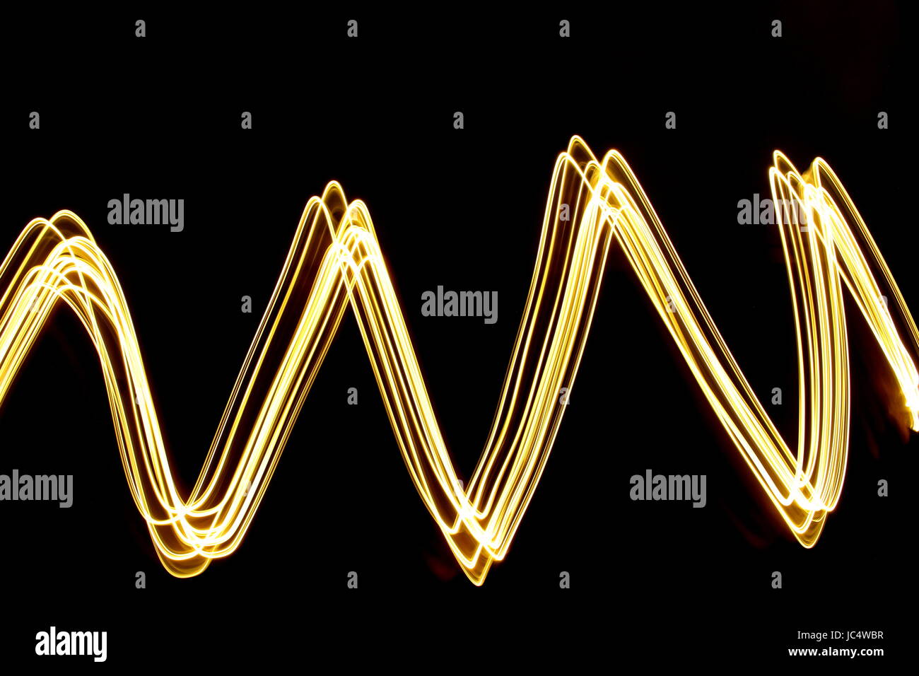 Gold Light Painting Photography, parallel lines swirls and patterns ...