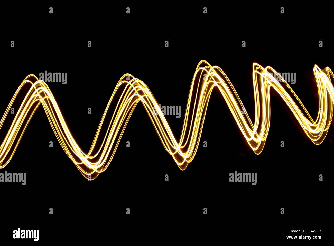Gold Light Painting Photography, parallel lines swirls and patterns ...
