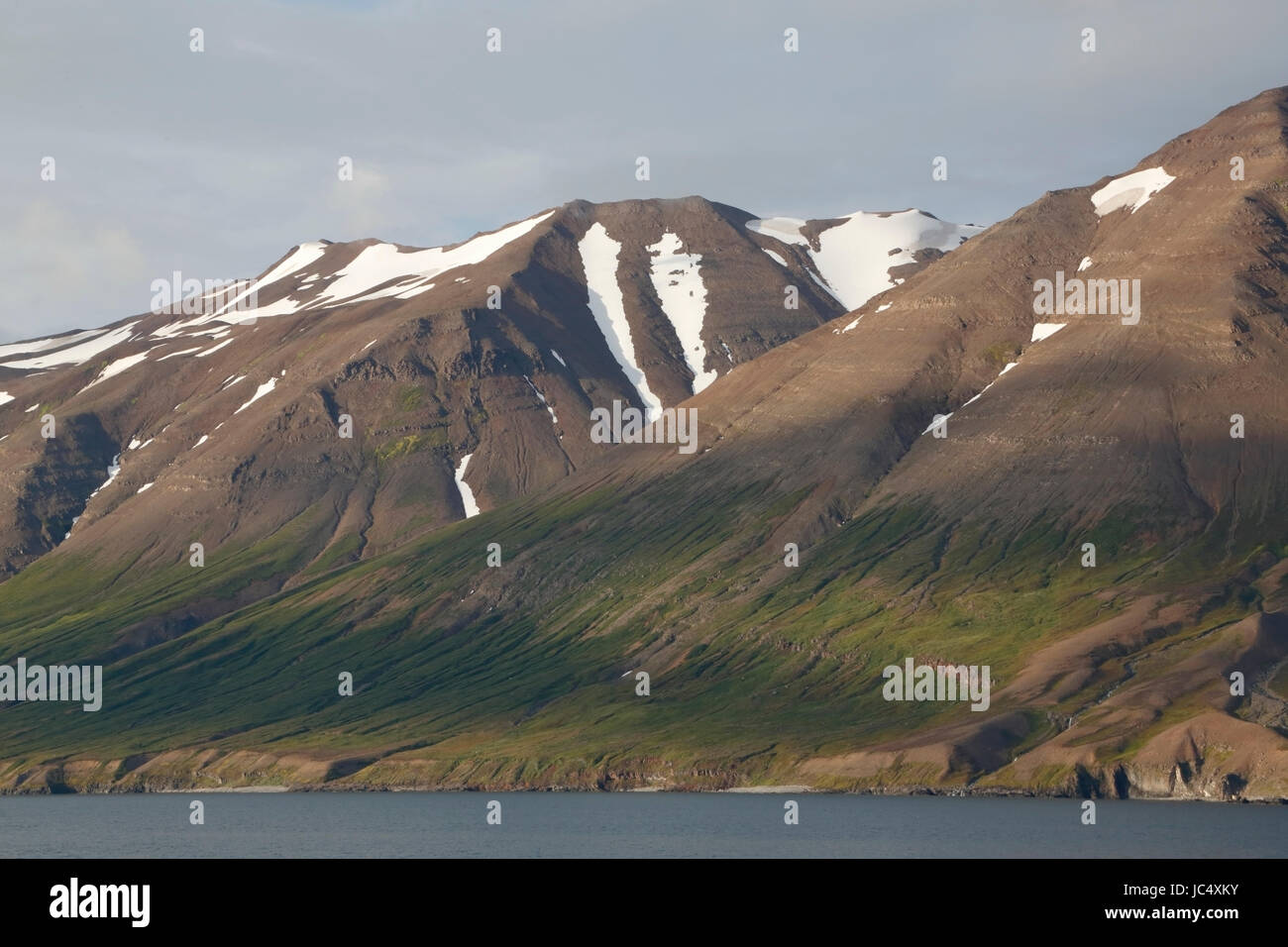Akureyri, Iceland, showing geological landscape Stock Photo - Alamy